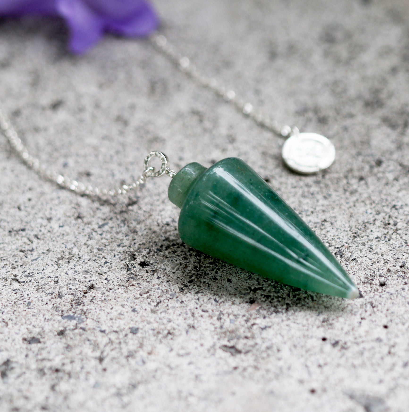Exclusive Pendulum in Green Jade | Crystal Pendulums | Soul Stories ...